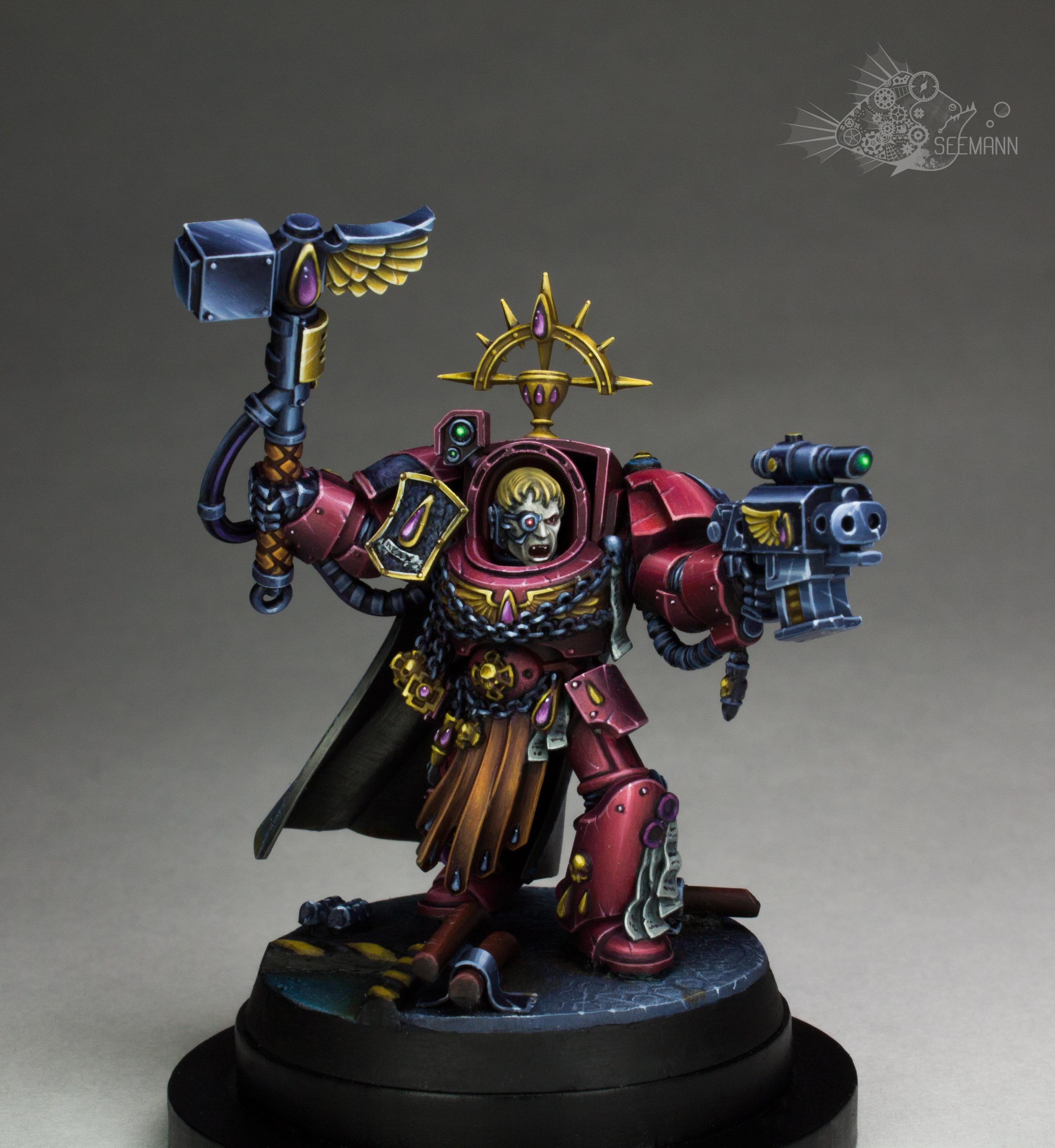 Blood Angels, Space Marines, Terminator Armor, Warhammer 40,000 - Blood ...