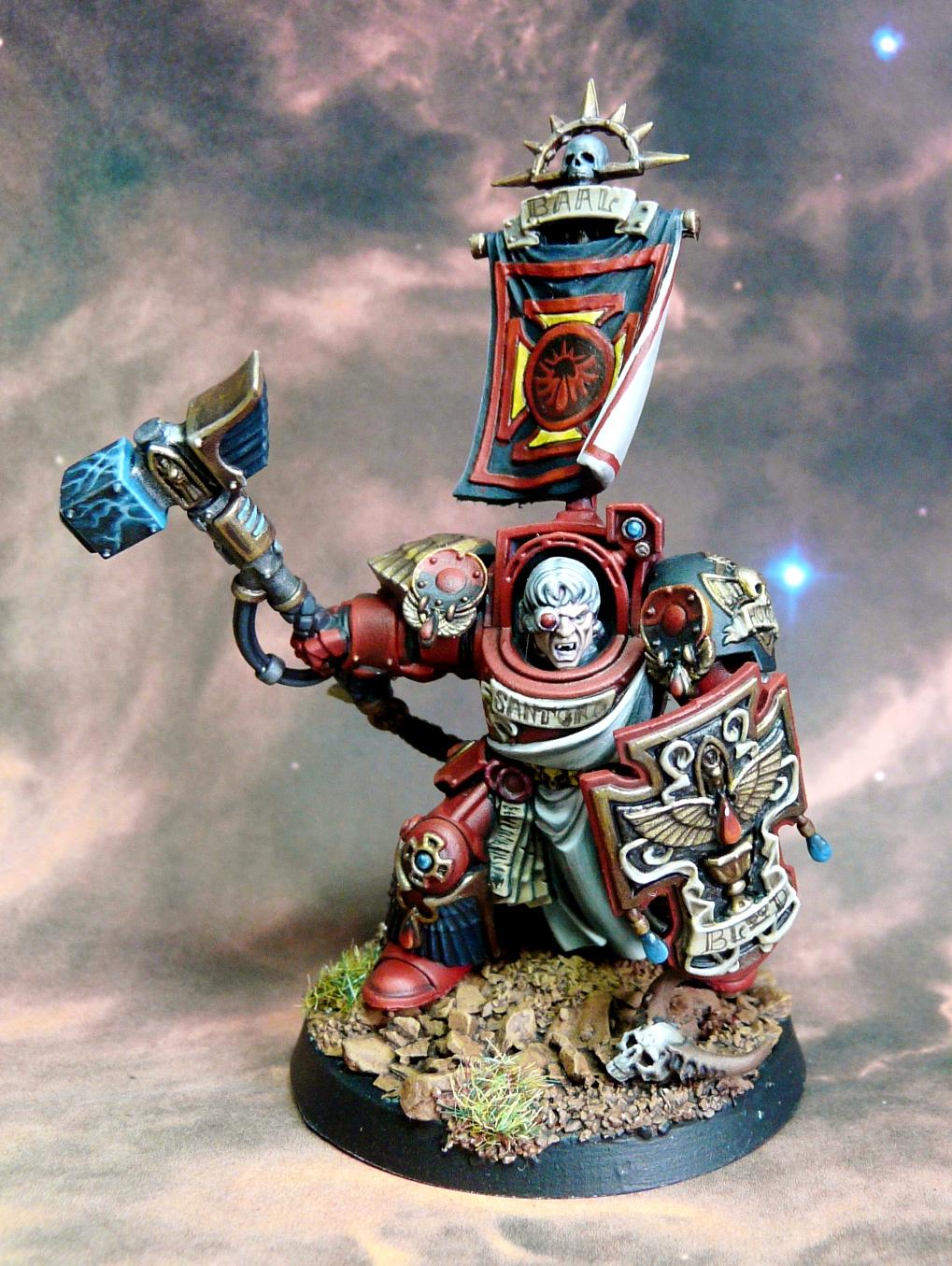 Blood Angel terminator assault squad sgt - Blood Angel terminator ...