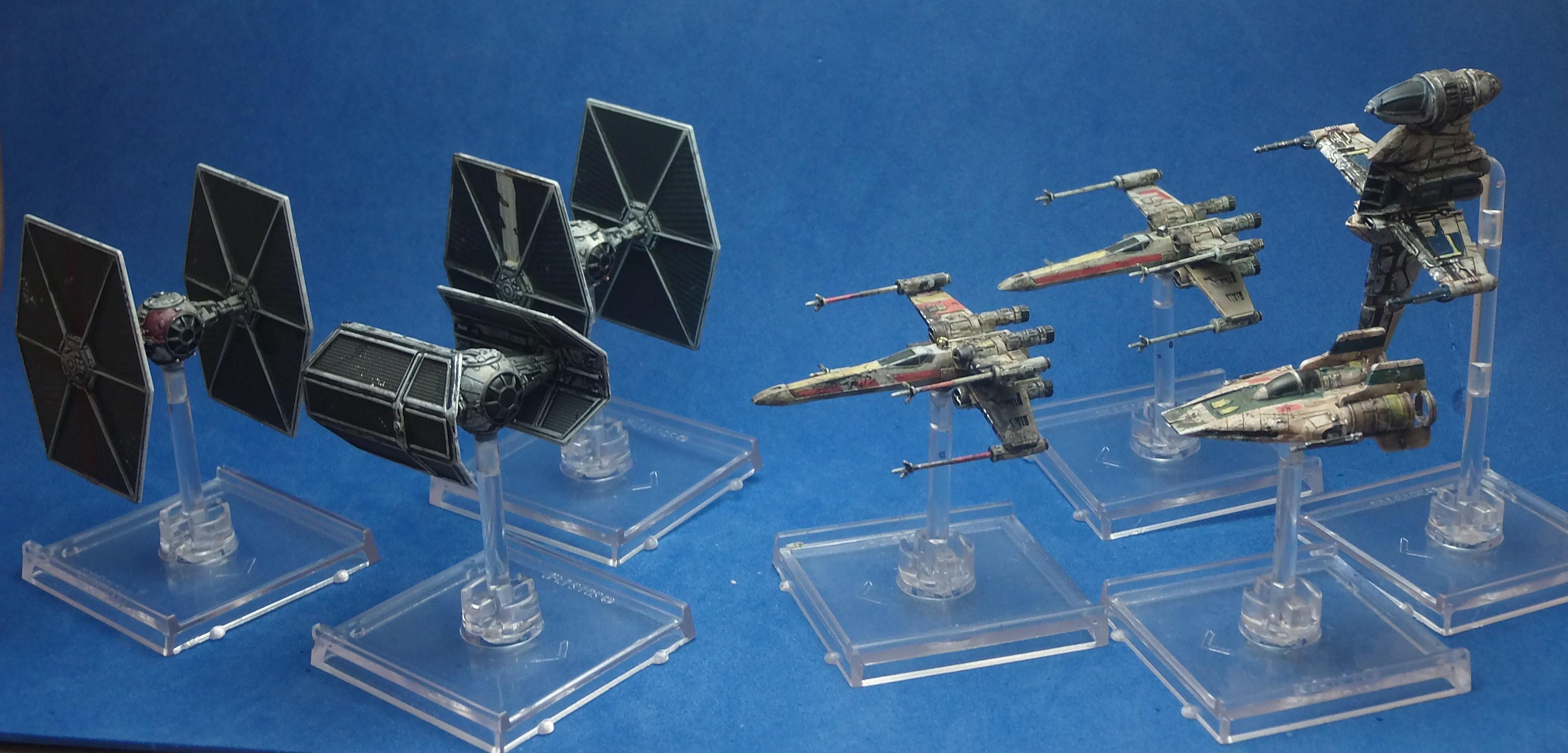 Ffg, Repaint, Star Wars, X-Wing - Rebel and Imperial Squadron - Gallery ...