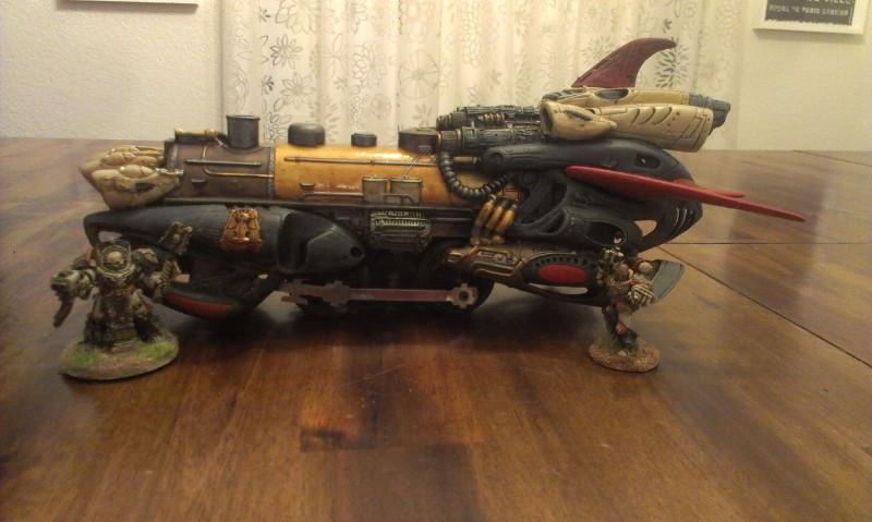 Grimdark, Imperial, Train - 40K train - Gallery - DakkaDakka