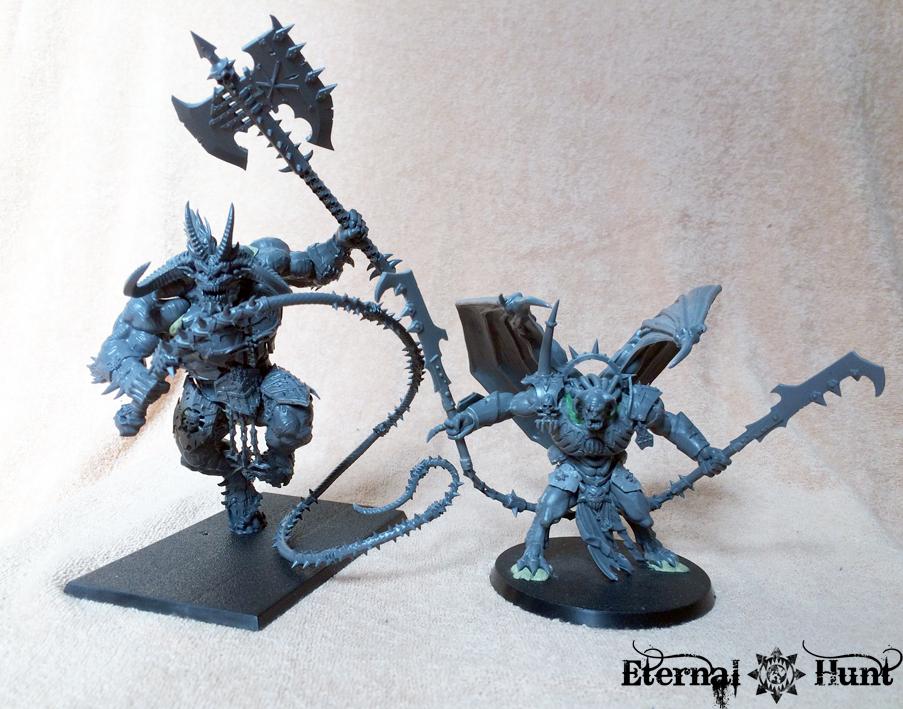 Bloodthirster, Comparison, Daemon Prince, Daemons, Khorne, Khorne's ...