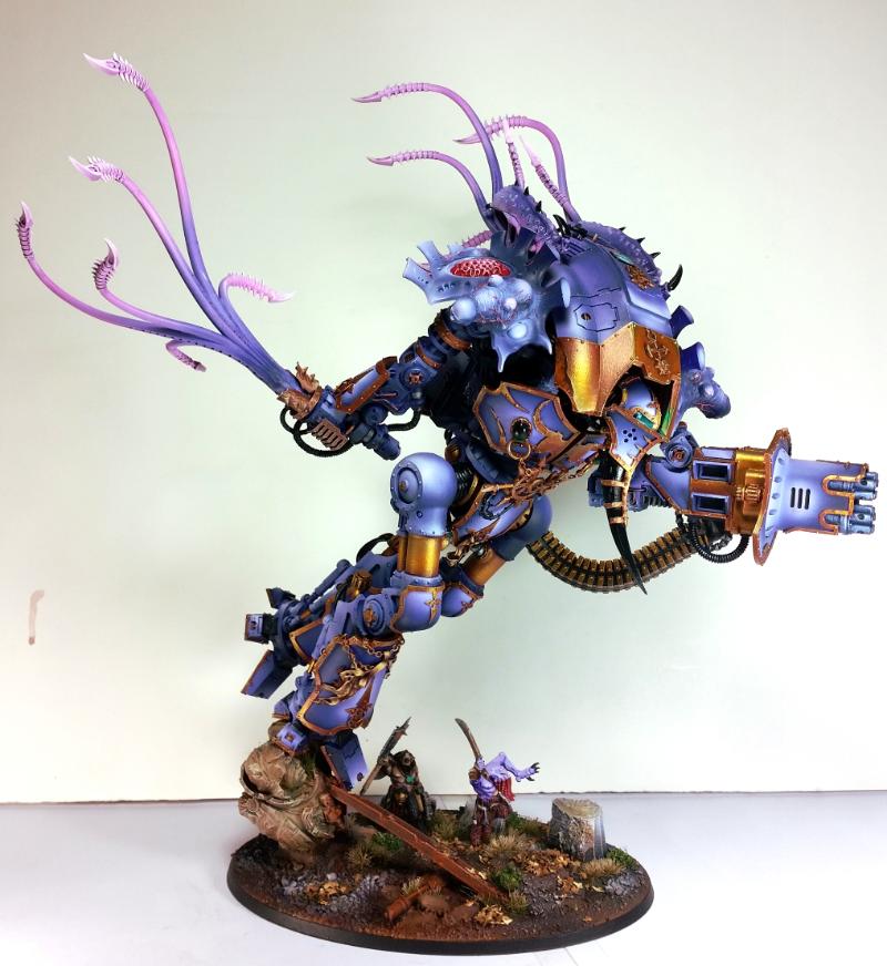 Chaos, Conversion, Kingdom Death, Knights, Slaanesh, Tentacles, Wet ...