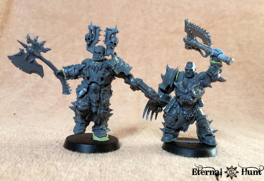 Chaos, Chaos Space Marines, Conversion, Khorne, Khorne's Eternal Hunt ...