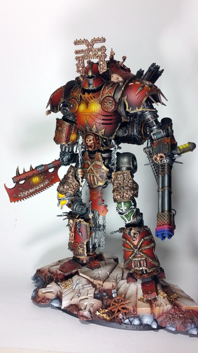 Chaos, Khorne, Knights, Titan - Khorne Knight Titan - Gallery - DakkaDakka