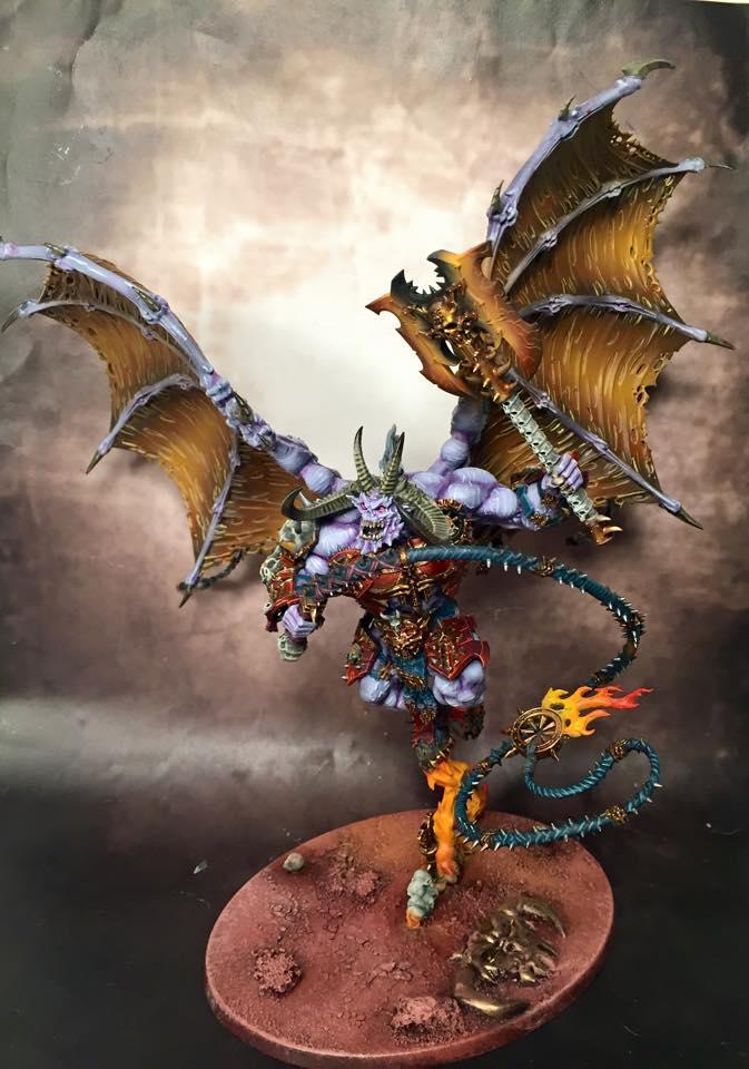 Bloodthirster, Daemons, Khorne, Warhammer 40,000, Warhammer Fantasy ...