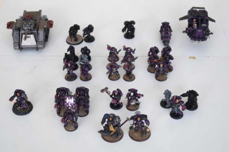 Army, Death Ravens, Devastators, Headquarters, Raven Guard, Sternguard ...