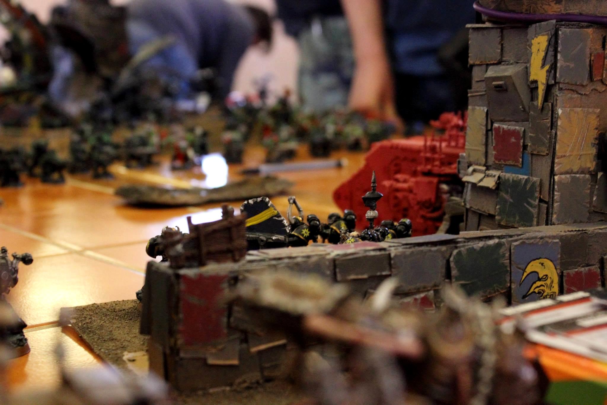 Army, Battle, Blood Axe, Conversion, Custom, Game Table, Orks, Scratch ...