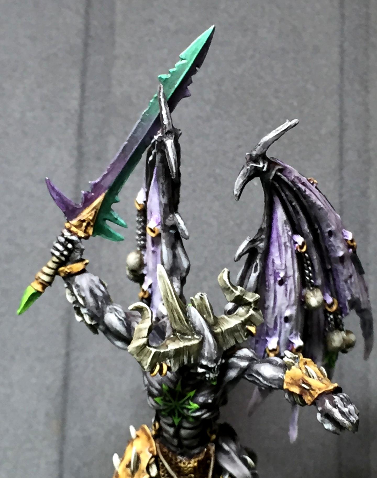 Be'lakor, Chaos, Daemon Prince, Warhammer 40,000 - Be'Lakor - Sword ...