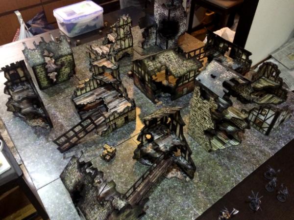 Finished Age of Sigmar/Mordheim/Wyrdwars table - Forum - DakkaDakka