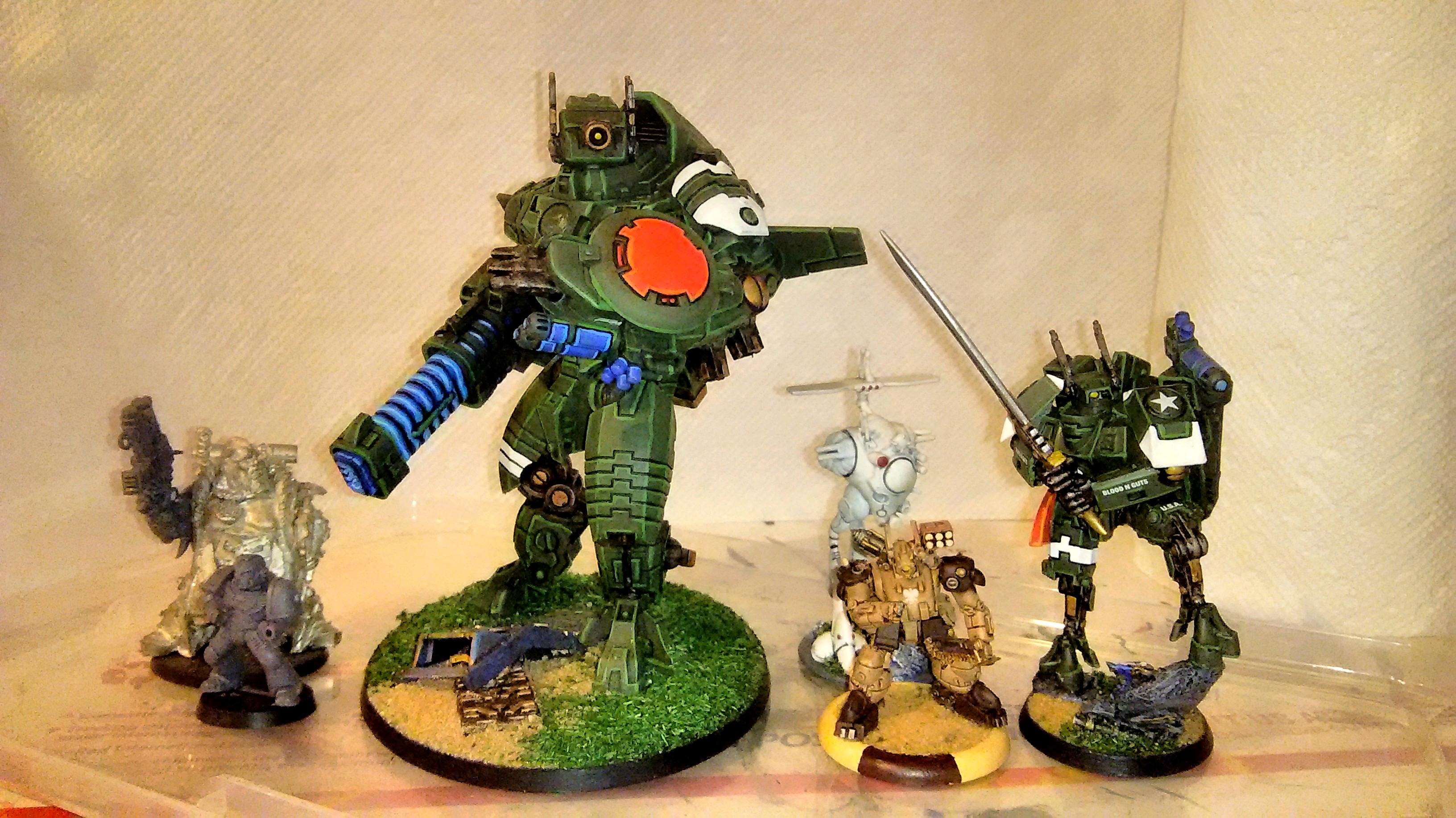 Riptide, Tau, Y'vahra - Tau Riptide Y'Vahra Conversion - Gallery ...