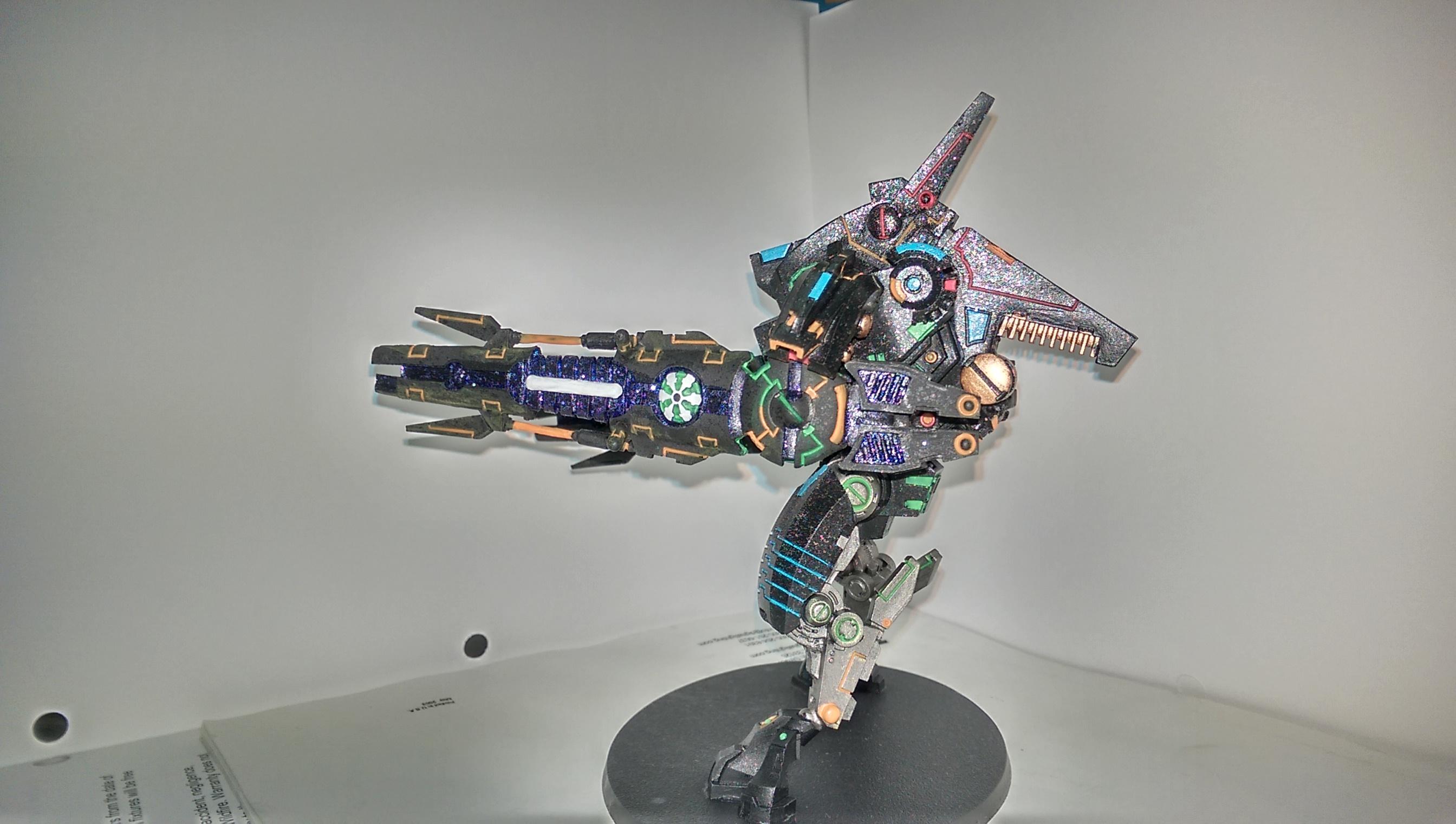 107, Army, Neon, Painting, R'varna, Tau, Tron, Warhammer 40,000, Xv - R ...