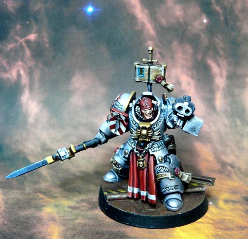 Captain, Grey Knights, Paladin, Space Marines, Terminator Armor - Grey ...