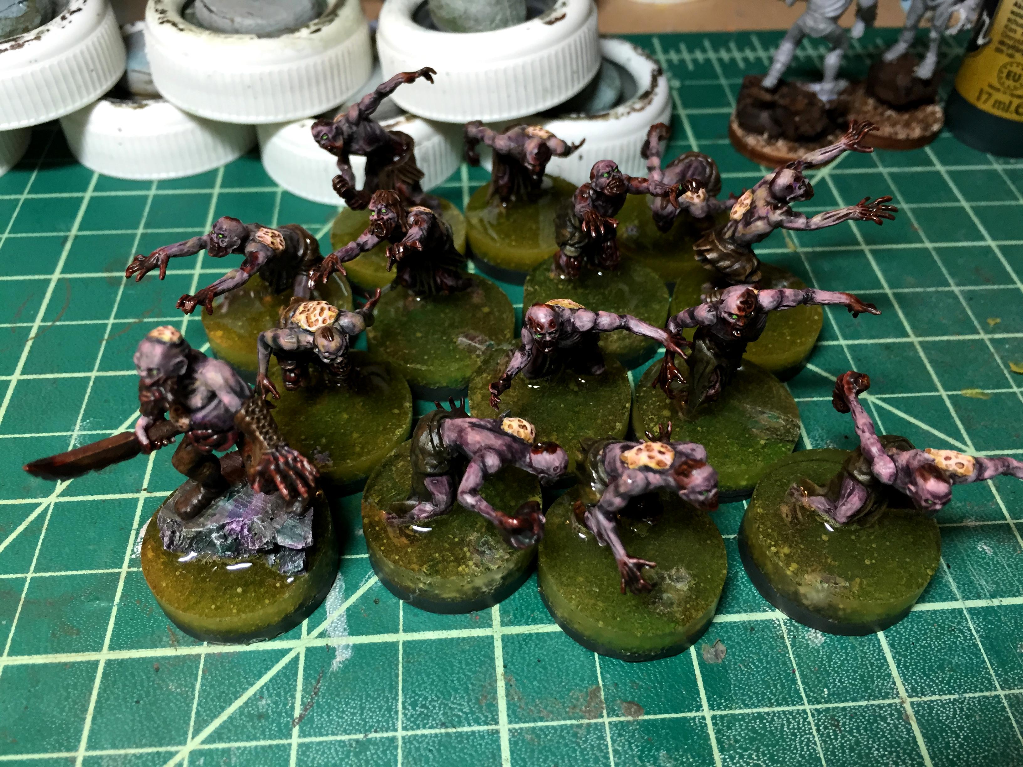 Daemons, Herald, Nurgle, Plague, Zombie - Plague Zombies - Packed ...