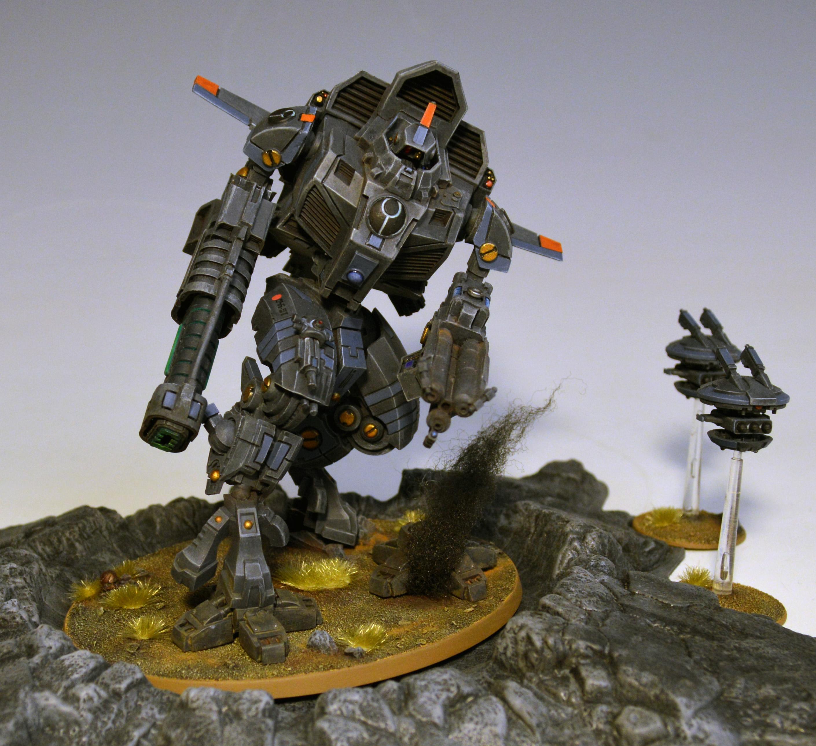 Battlesuit, Drone, Tau, Xv-109, Y%27vahra, Y'vahra - XV109 Y'vahra ...