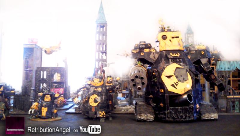 Gorkanout, Great Gargant, Morkanout, Orks, Stompa, Warhammer 40,000 ...