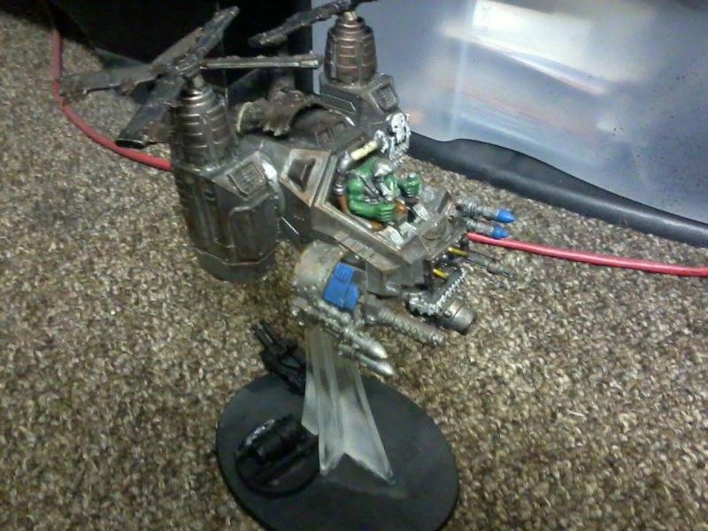Conversion, Convertion, Dakka Jet, Dakkajet, Flyer, Orks, Raven, Space ...