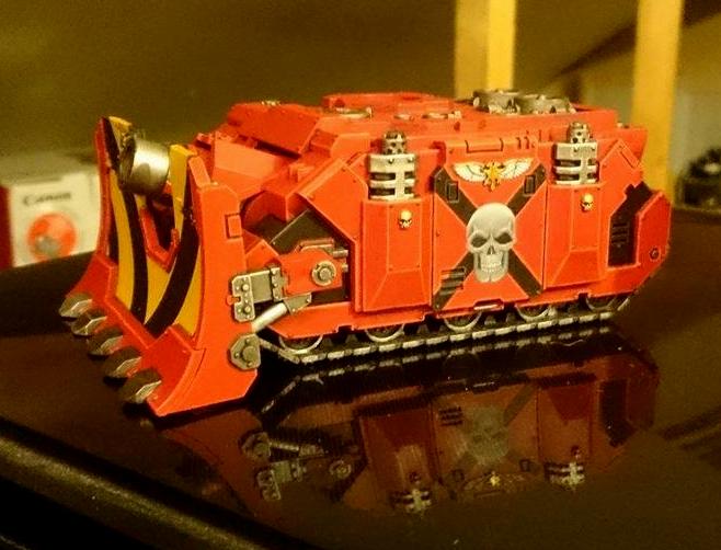 Blood Angels Vindicator (Nearly Finished) - Blood Angels Vindicator ...