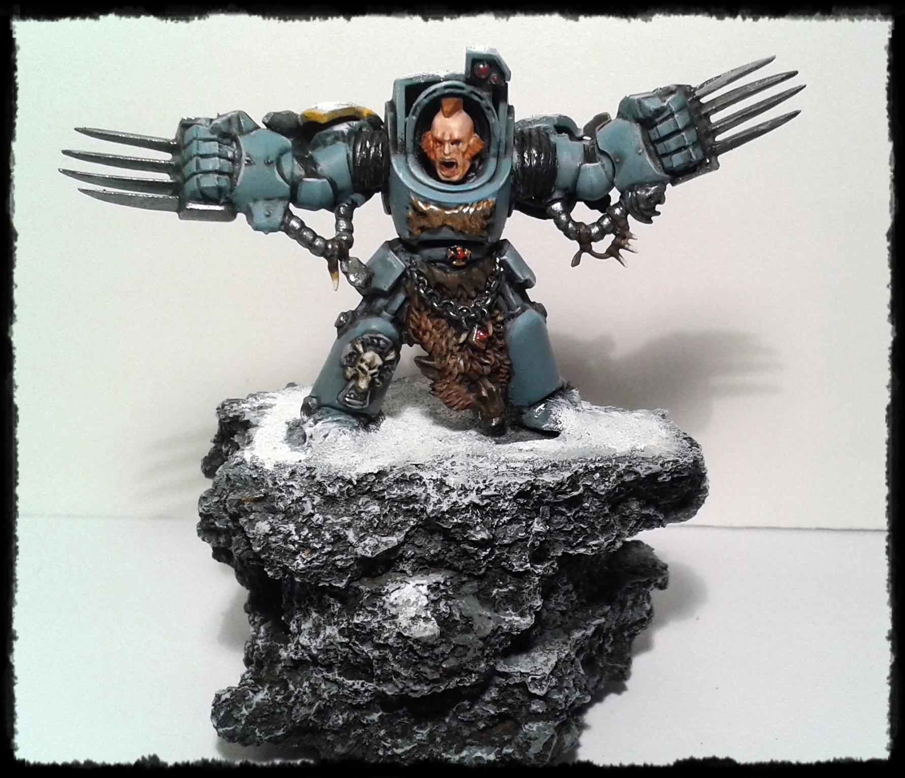 Claws, Snow, Space Wolves, Terminator Armor, Wolves - Space Wolves ...
