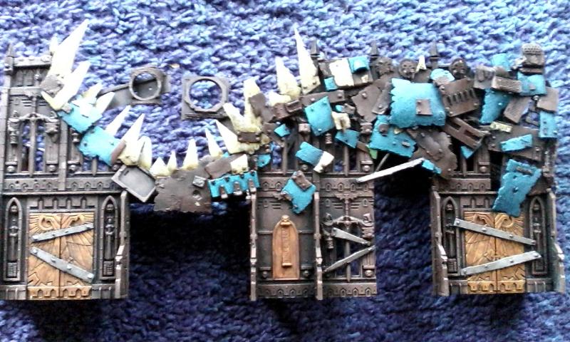 Help wanted with a Bright mixed coulor Ork paint scheme (Picture of a ...