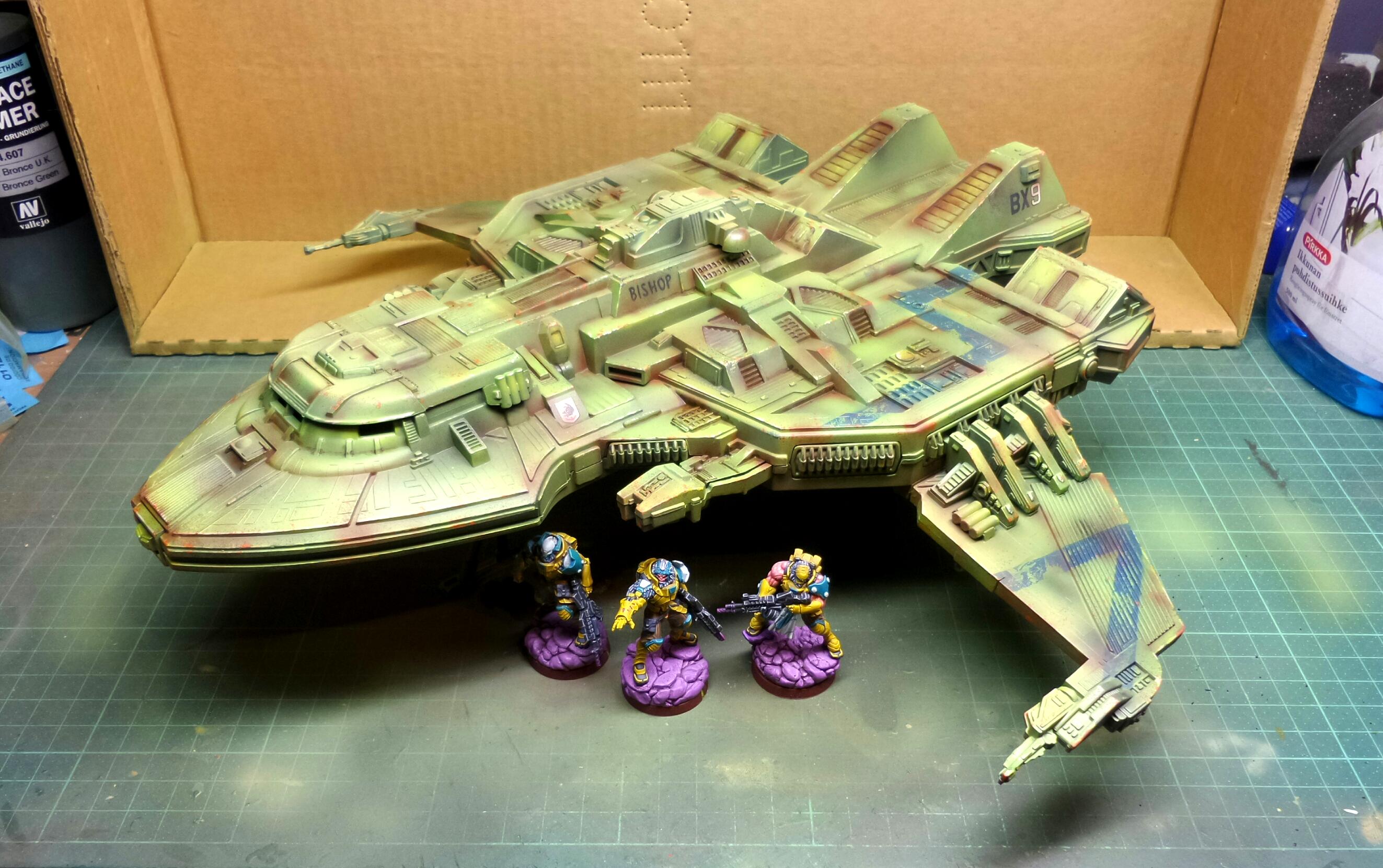 Drop Ship, Marquis, Shuttle, Star Trek - Infinity Terrain - ship ...