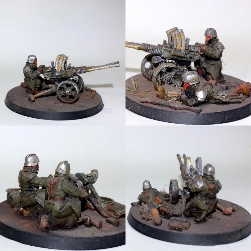 Airbrushed, Death Korps of Krieg, Flocked, Forge World. Heavy Weapons ...