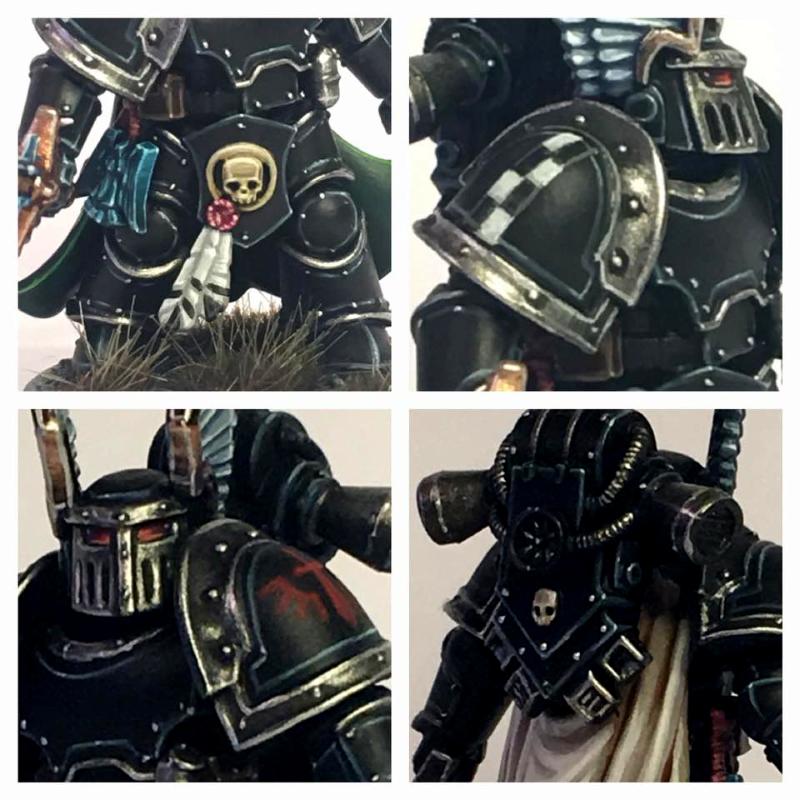 Dark Angels Preheresy / Horus Heresy Captain Mark Iii Iron Power Armour ...