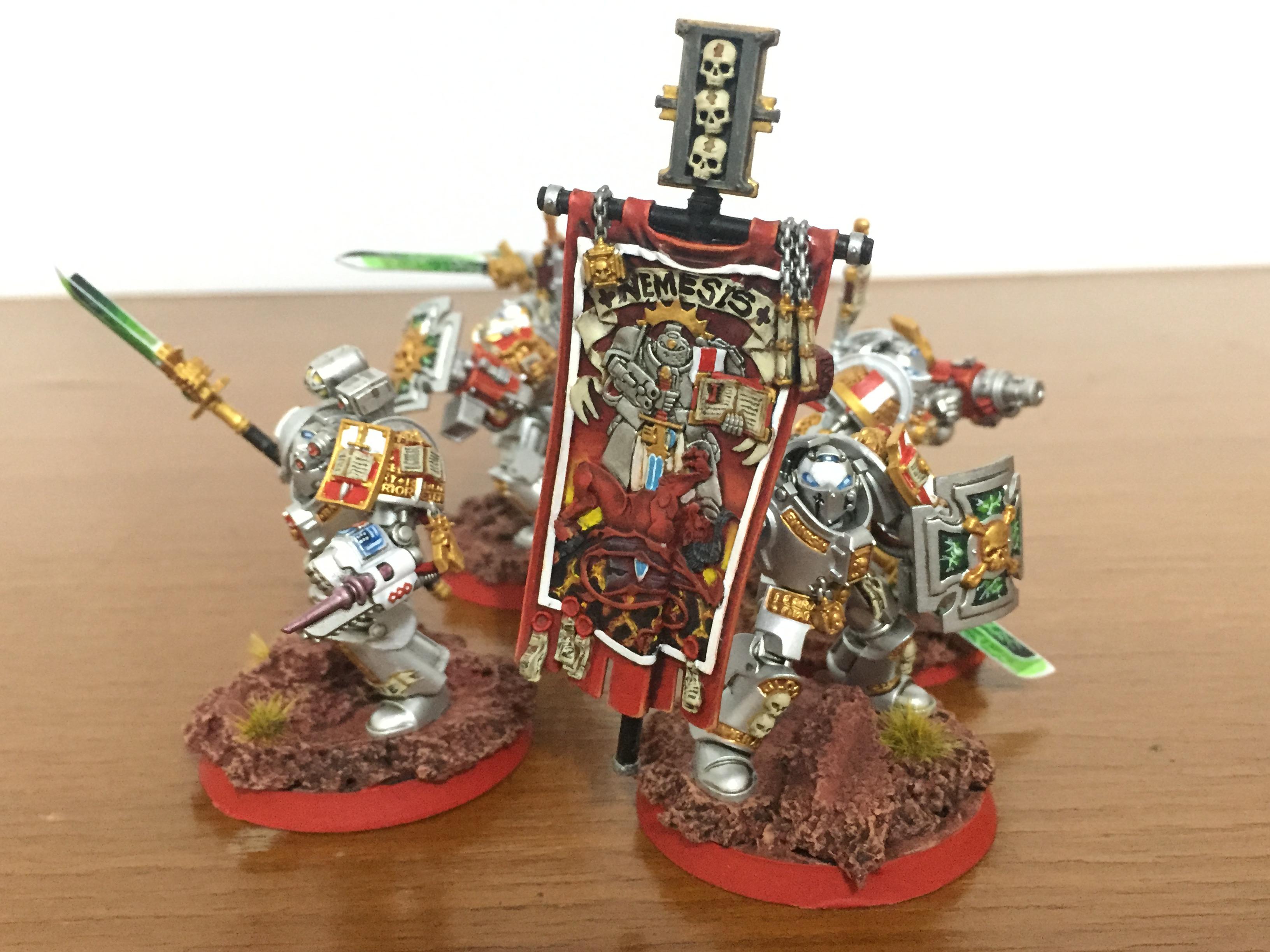 Banner, Force, Grey Knights, Halberd, Paladin, Psycannon, Storm Shield ...