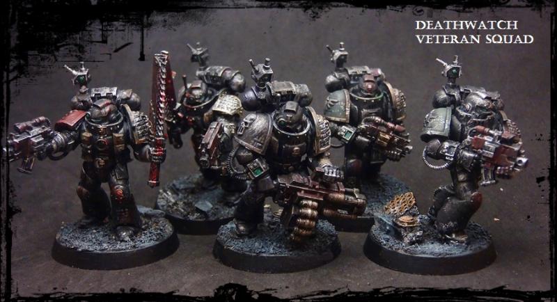 Deathwatch, Kill Team, Metallic, Veteran, Warhammer 40,000, Weathered ...