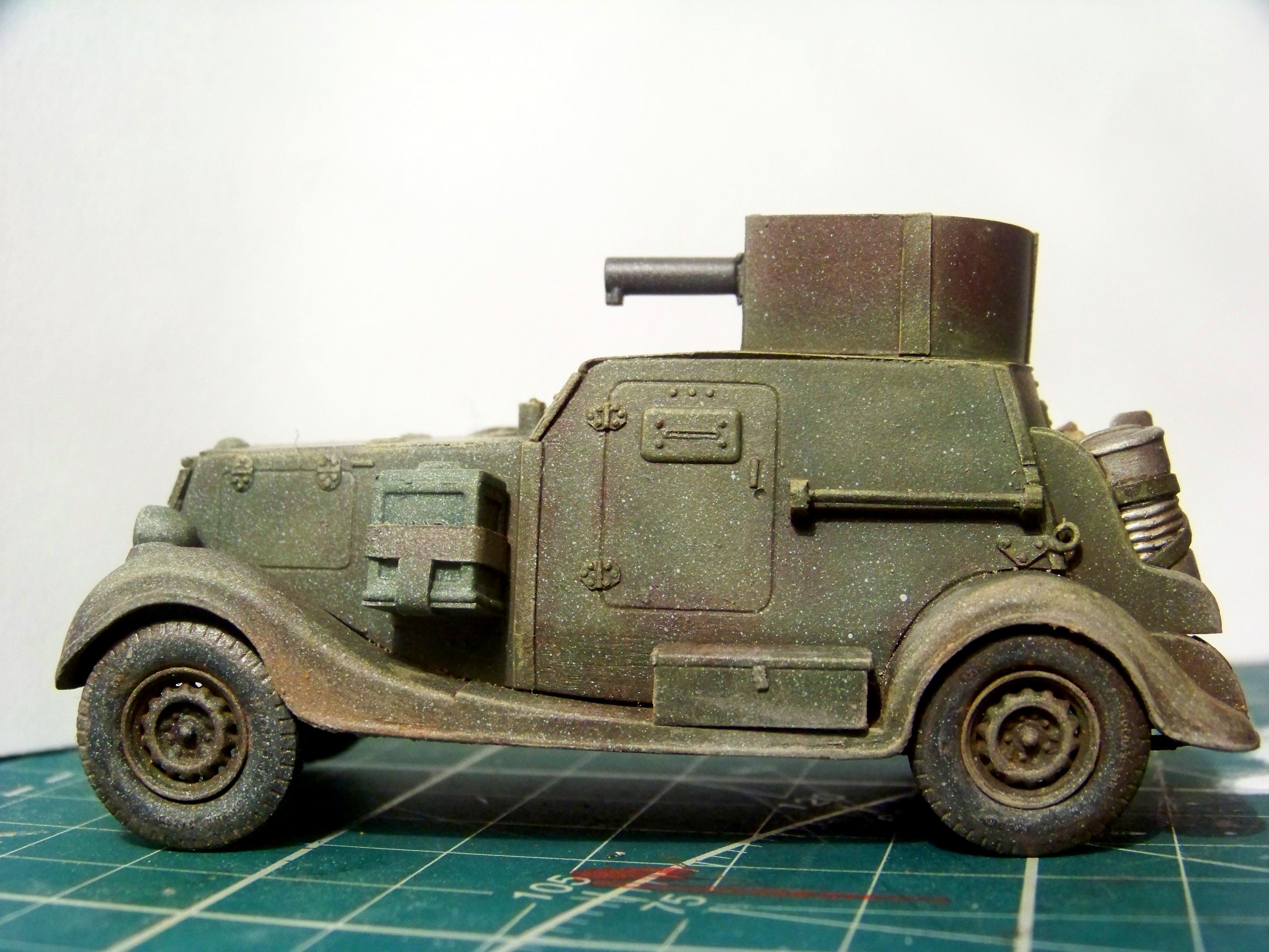 Gharland light armored car (conversion of 1\48 soviet BA-20) - Gharland ...