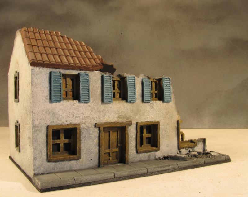 28mm, Boltaction, Buildings, Carentan, France, Terrain, World War 2 ...