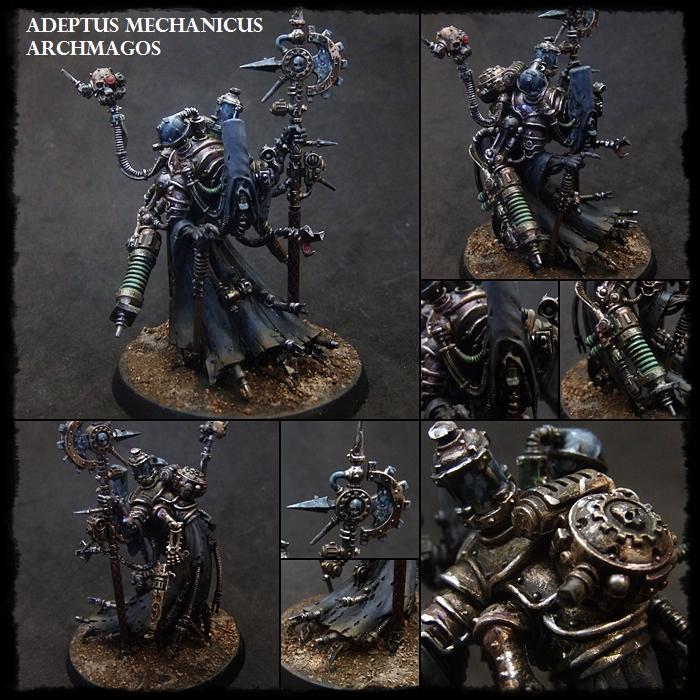 Ad Mech, Adeptus Mechanicus, Archmagos, Warhammer 40,000 - Archmagos ...