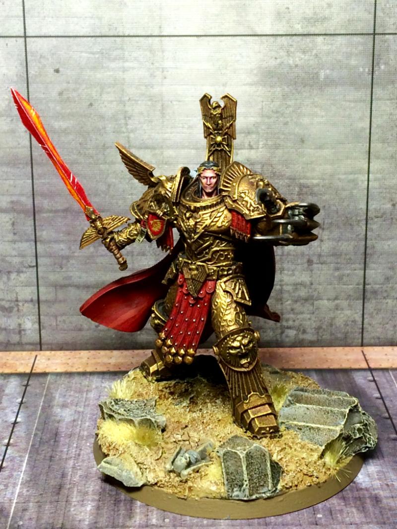 40k Emperor Miniature, Emperor, Kabuki Celestial Knight, The Emperor Of ...