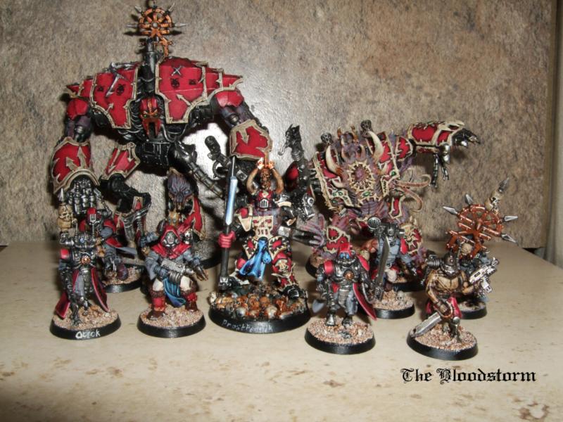 Chaos Space Marines, Conversion, Cultists, Dark Mechanicus, Decimator ...