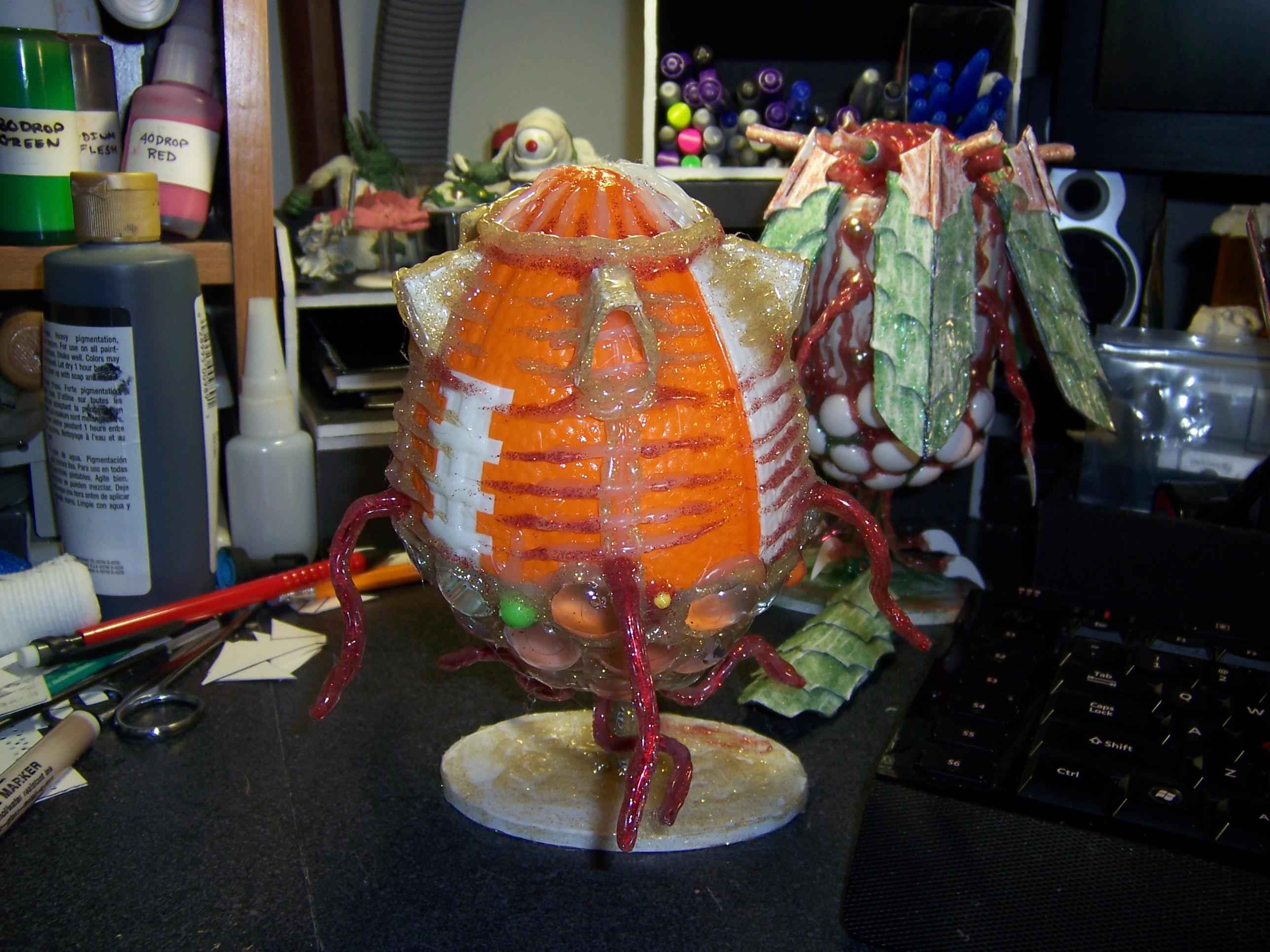 Adam's, Custom, Tyranids, Tyrannocyte, Work In Progress - Building a ...