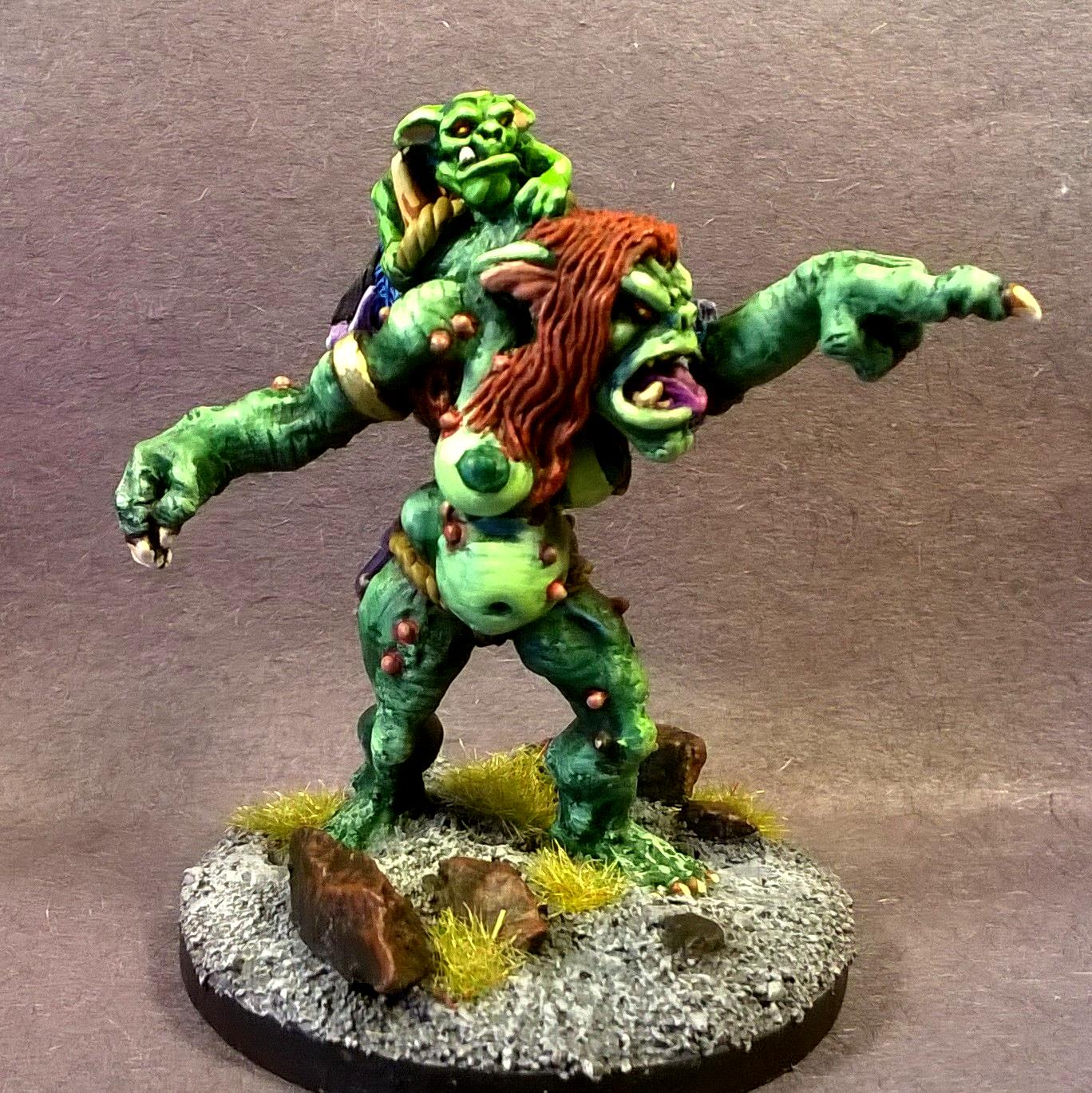 02520: Troll Matron, Dungeons And Dragons, Fantasy Miniature ...