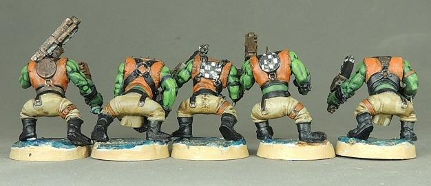 Ork boyz Group 2 - back - Ork boyz Group 2 - back - Gallery - DakkaDakka
