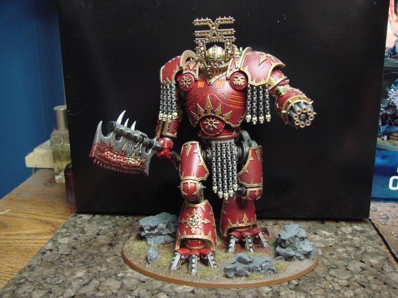 Imperial Knight, Khorne, Lord Of Skulls, Mecha, Titan, Walker - Kytan ...