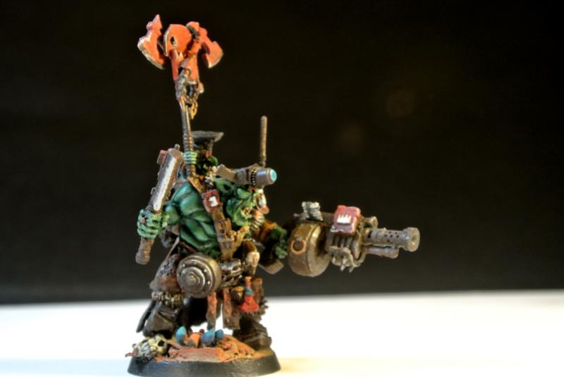 Blood Axe, Conversion, Ork Kommando, Warboss - blood axe Ork Kommando ...