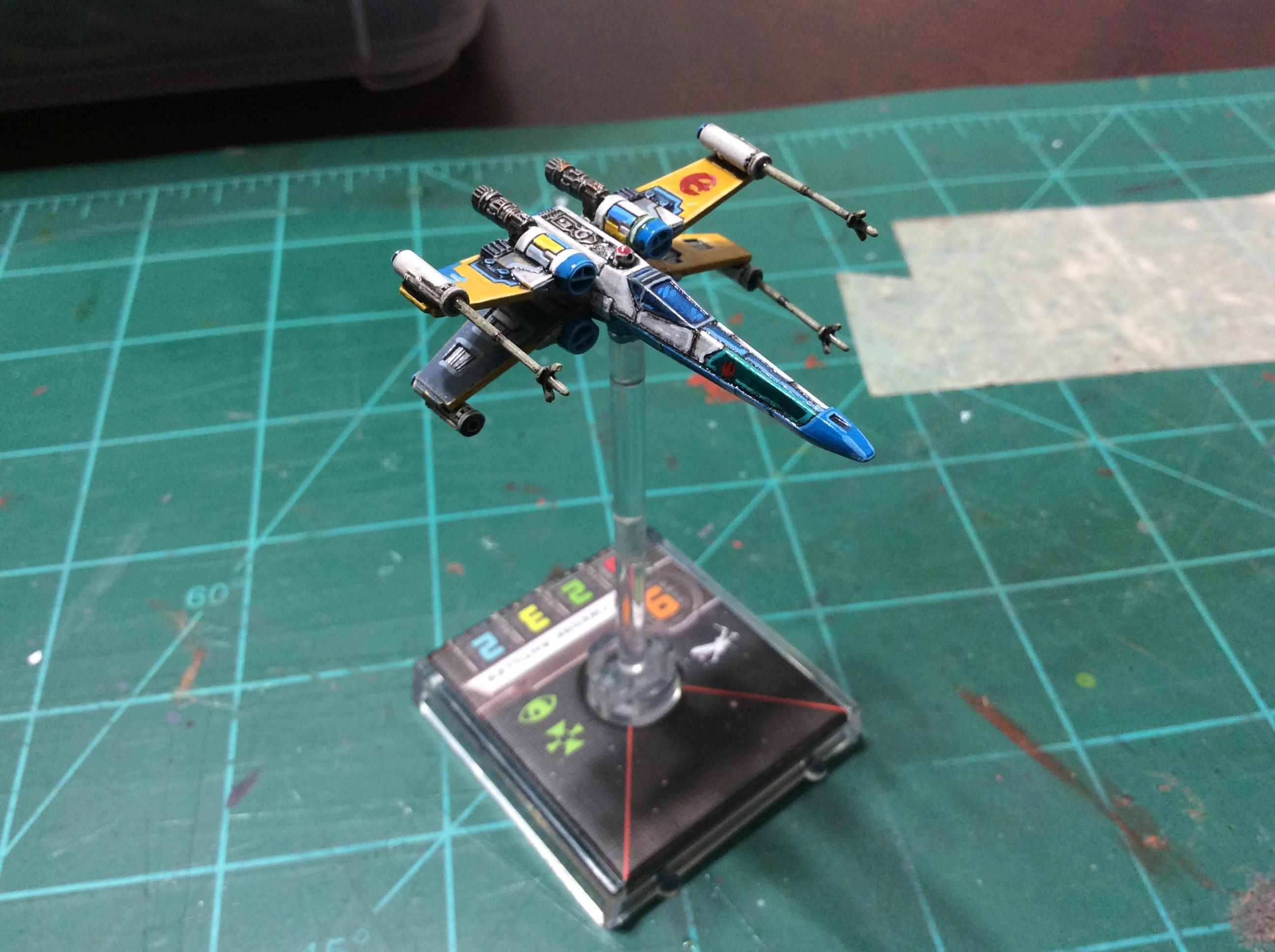 1/270, 1:270, Miniature, Star Wars, X-wing Miniature Board Game ...