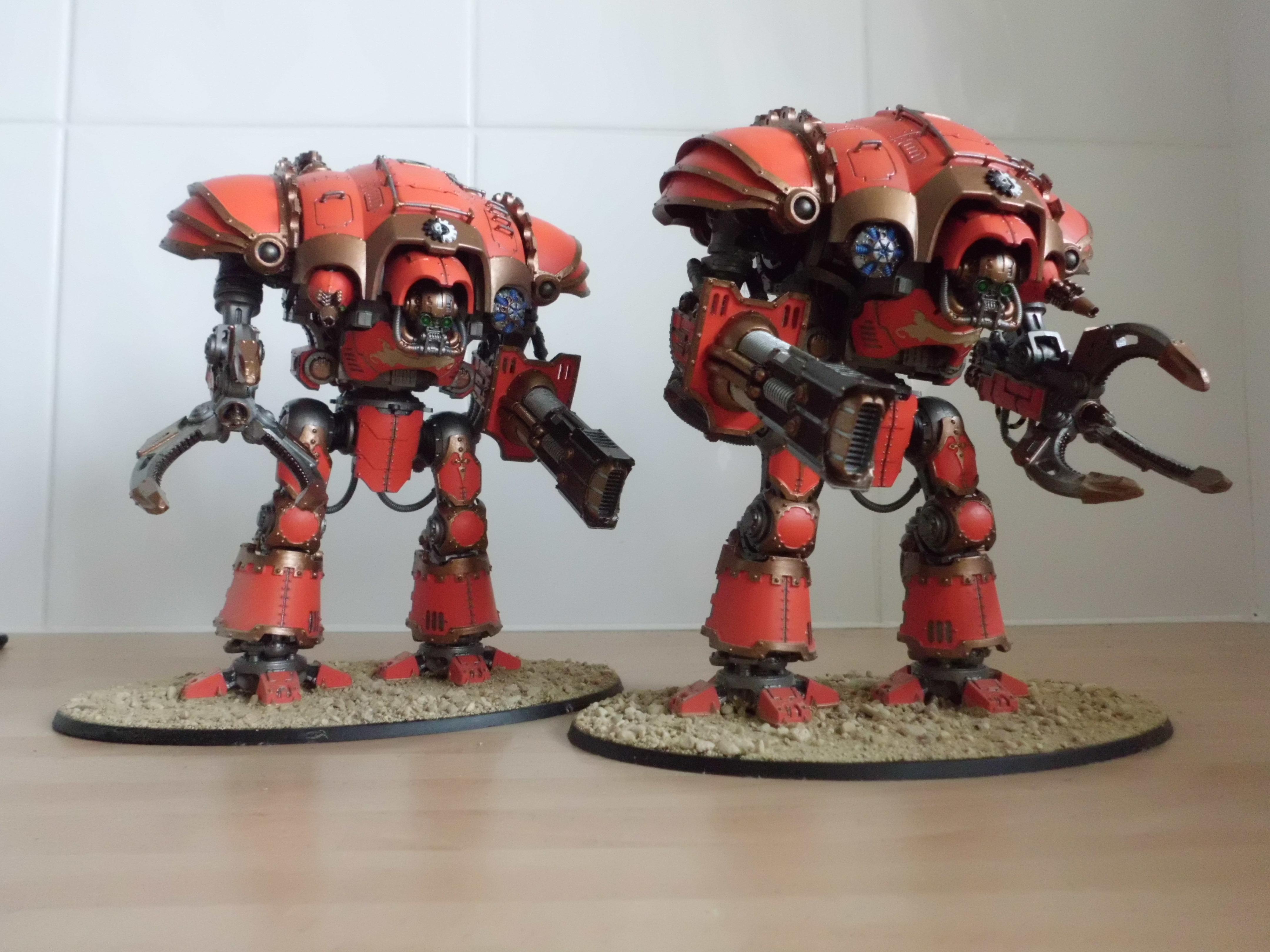 30k, Horus Heresy, House Col'khak, Imperial Knight, Knight Styrix ...