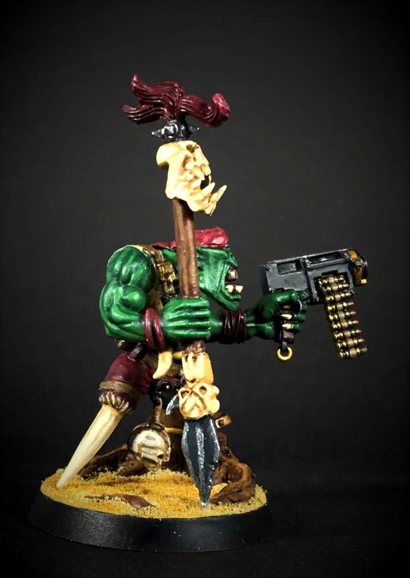 Bandanna, Conversion, Freebooter, Greenstuff, Headhunter, Orks, Peg Leg ...
