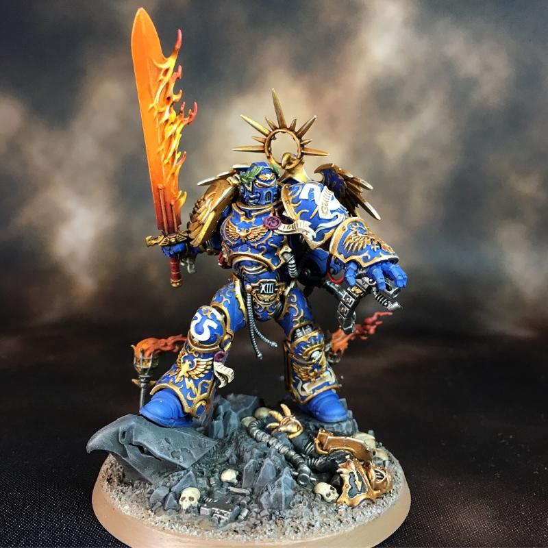 Blending, Helmeted, Roboute Guilliman, Space Marines, Ultramarines ...
