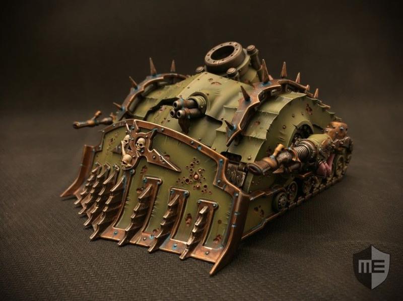 Artillery, Chaos, Death Guard, Plagueburst Crawler, Pro-painted, Tank ...