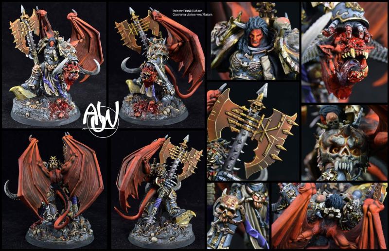Chaos, Daemon Prince, Daemons, Gulliman, Warhammer 40,000 - Red ...