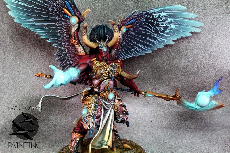 Daemons, Magnus The Red, Primarch, Pro-painted - Magnus Front - Gallery ...