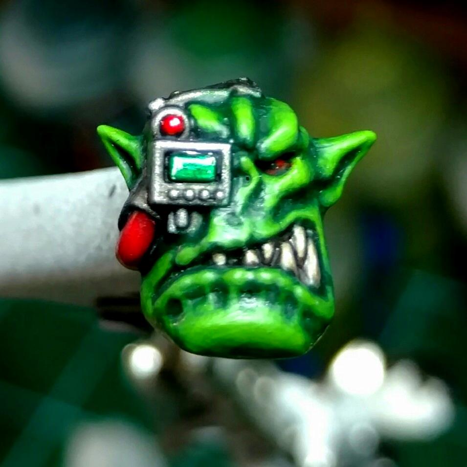 First Ork face! - First Ork face! - Gallery - DakkaDakka