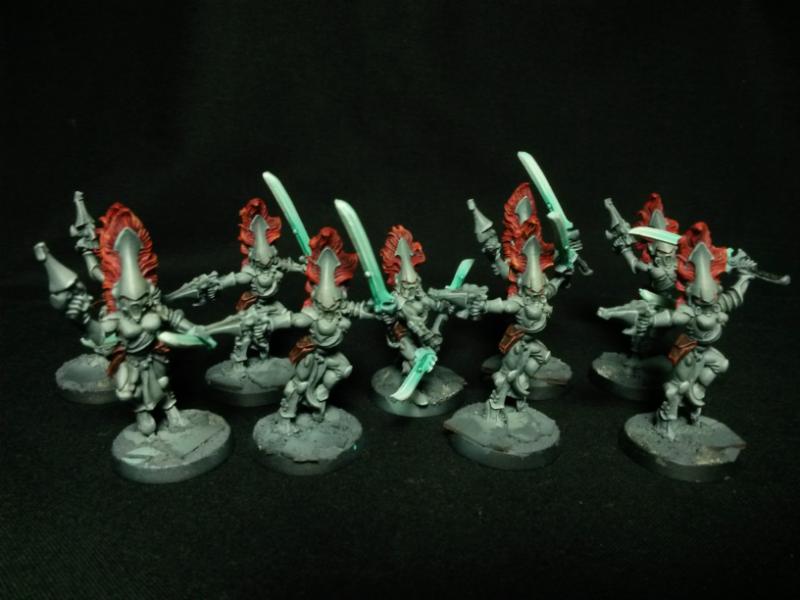 Eldar, Howling Banshees, Ynnari - Howling Banshees WIP - Gallery ...