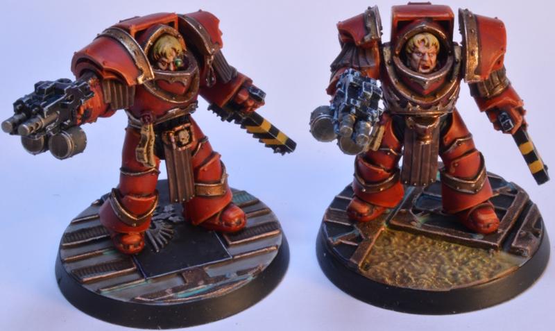 30k, Blood Angels, Cataphractii, Terminator Armor - Blood Angels ...