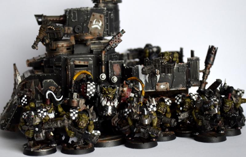 Dark, Goff, Goffs, Grim, Industrial, Mega Armor, Orks, Power Klaw ...