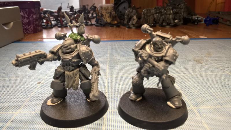 Chaos Space Marines, Conversion, True Scale, Warhammer 40,000 ...